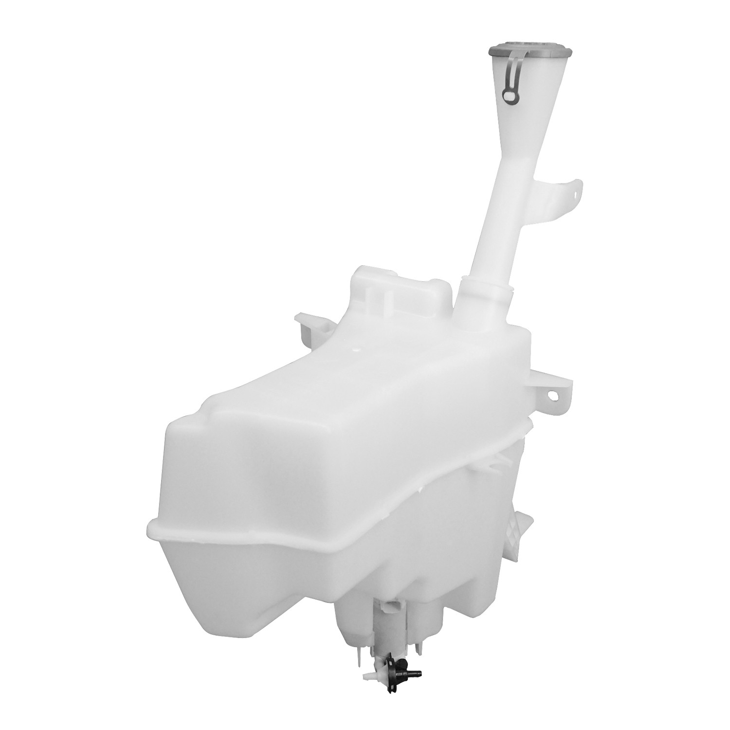 Windshield washer tank assy Reservoir/Inlet/Cap/Pump Assy – NISSAN ...