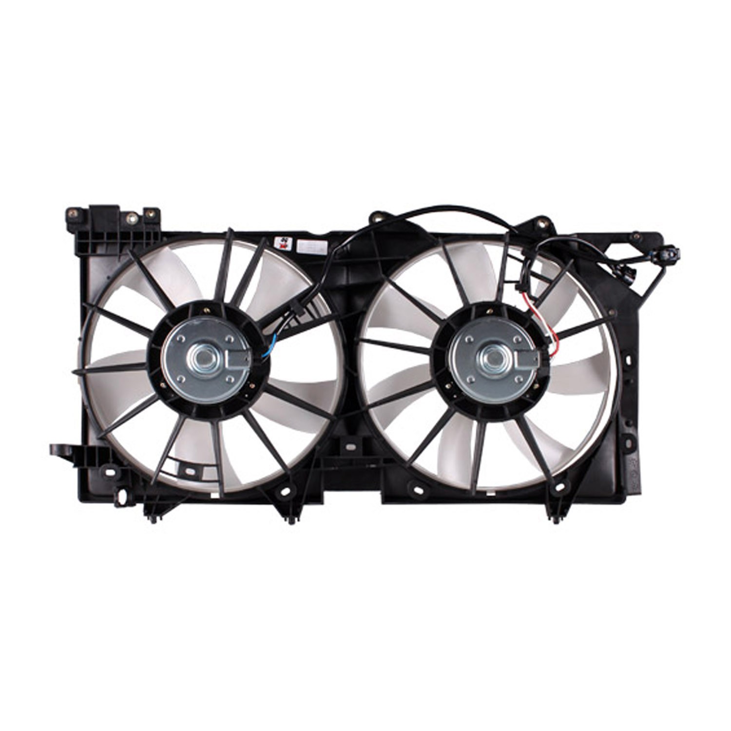 Radiator cooling fan assy 3.6L; Motor/Blade/Shroud Dual Fan Assy ...