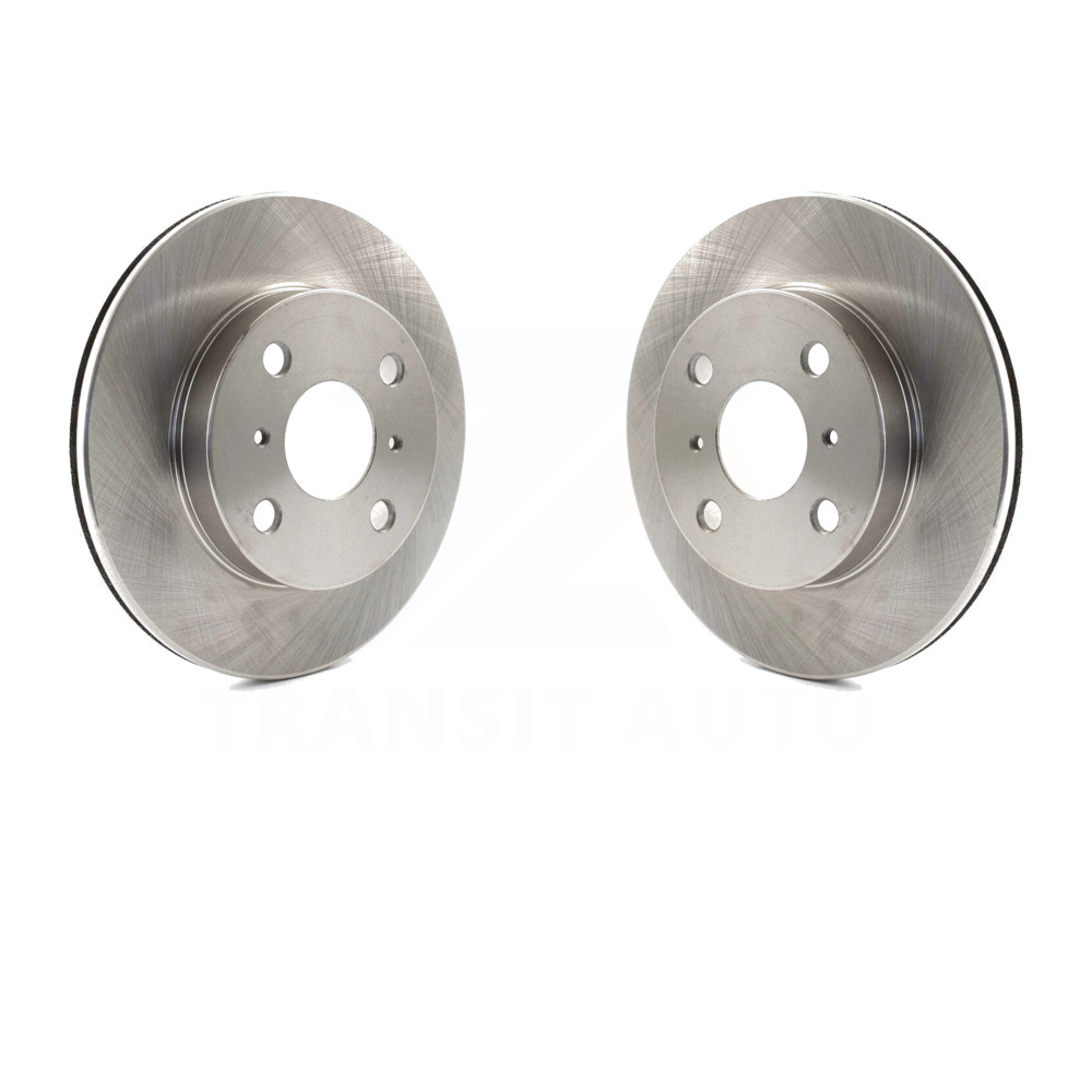 Front Disc Brake Rotors Pair For 2000 Toyota Echo To 08 00 K8-100322 ...