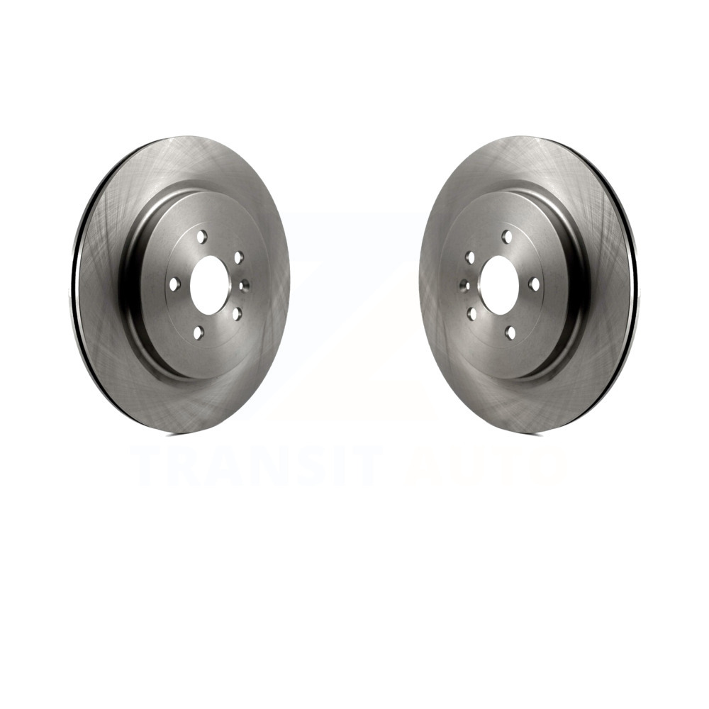 Rear Brake Rotor Pair For Ford Explorer Taurus Flex Police Interceptor ...