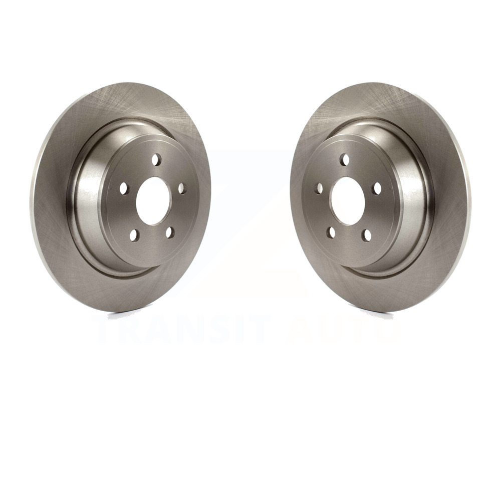 Rear Brake Rotor Pair For Ford Edge Fusion Lincoln MKX MKZ Nautilus ...