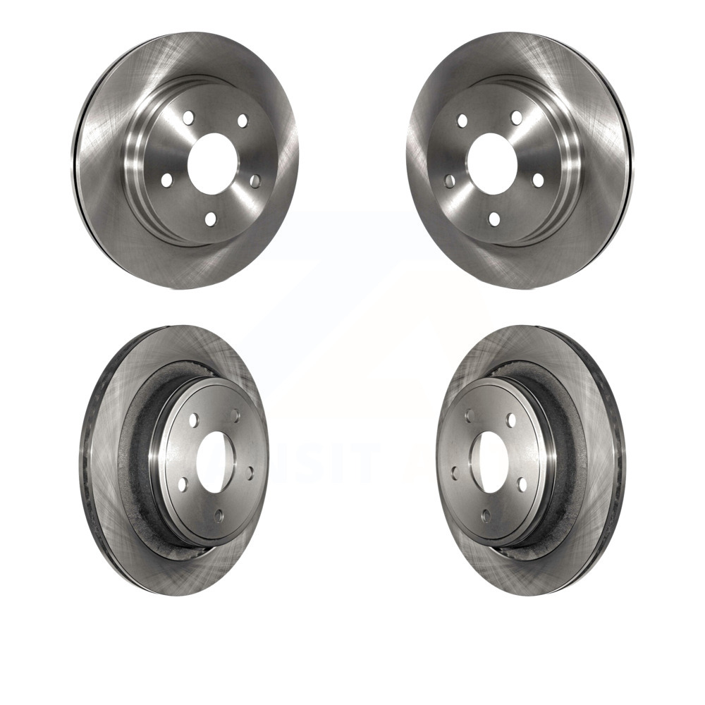 Front Rear Disc Brake Rotors Kit For Ram 1500 Dodge Durango Classic ...