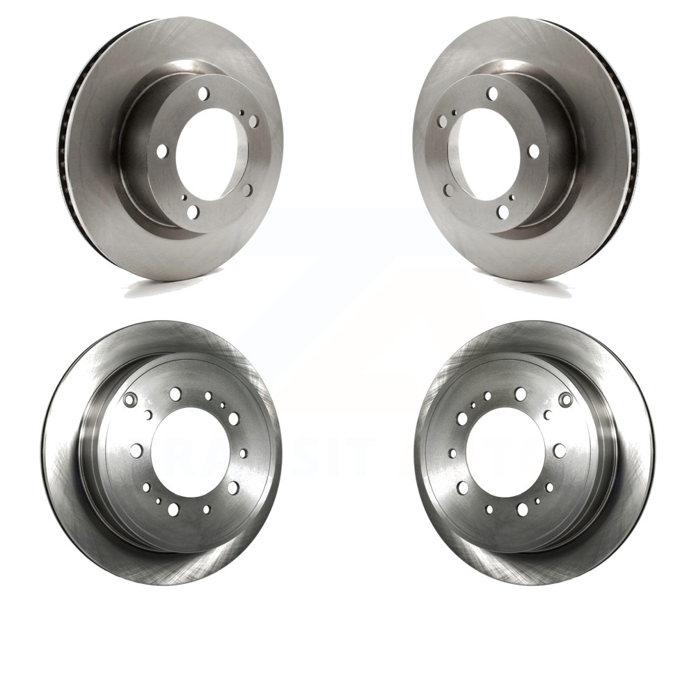 Front Rear Disc Brake Rotors Kit For Toyota Land Cruiser Lexus LX570 K8 ...