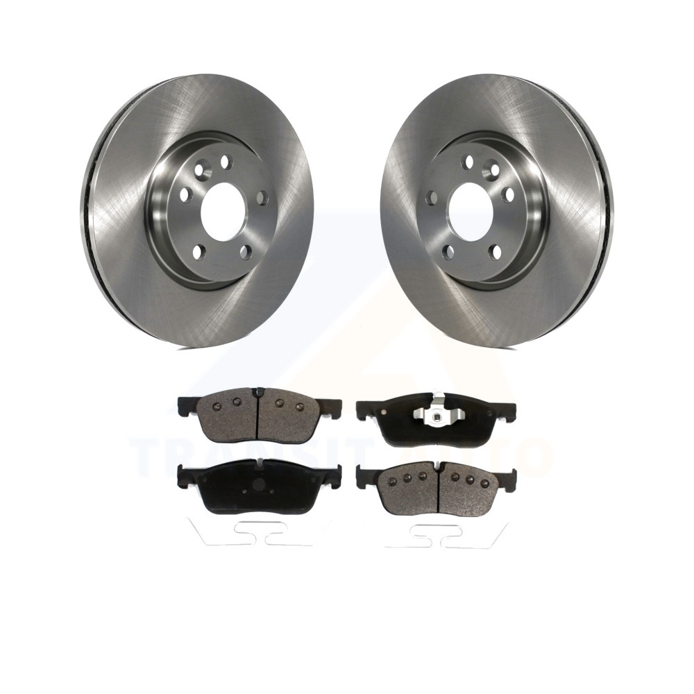 Front Brake Rotor & Ceramic Pad Kit For Land Rover Range Evoque With 300mm Diameter K8T-103422 ...