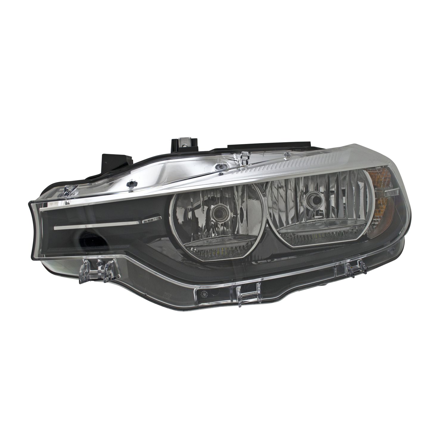 Left Headlamp lens/housing F31; Wagon; Halogen CAPA – BMW 328i xDrive ...