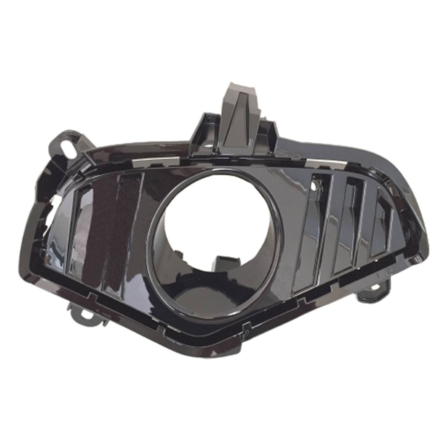 Left Front bumper insert HYBRID; LIMITED|XLE|XSE; Fog Lamp Bezel; w/Fog ...