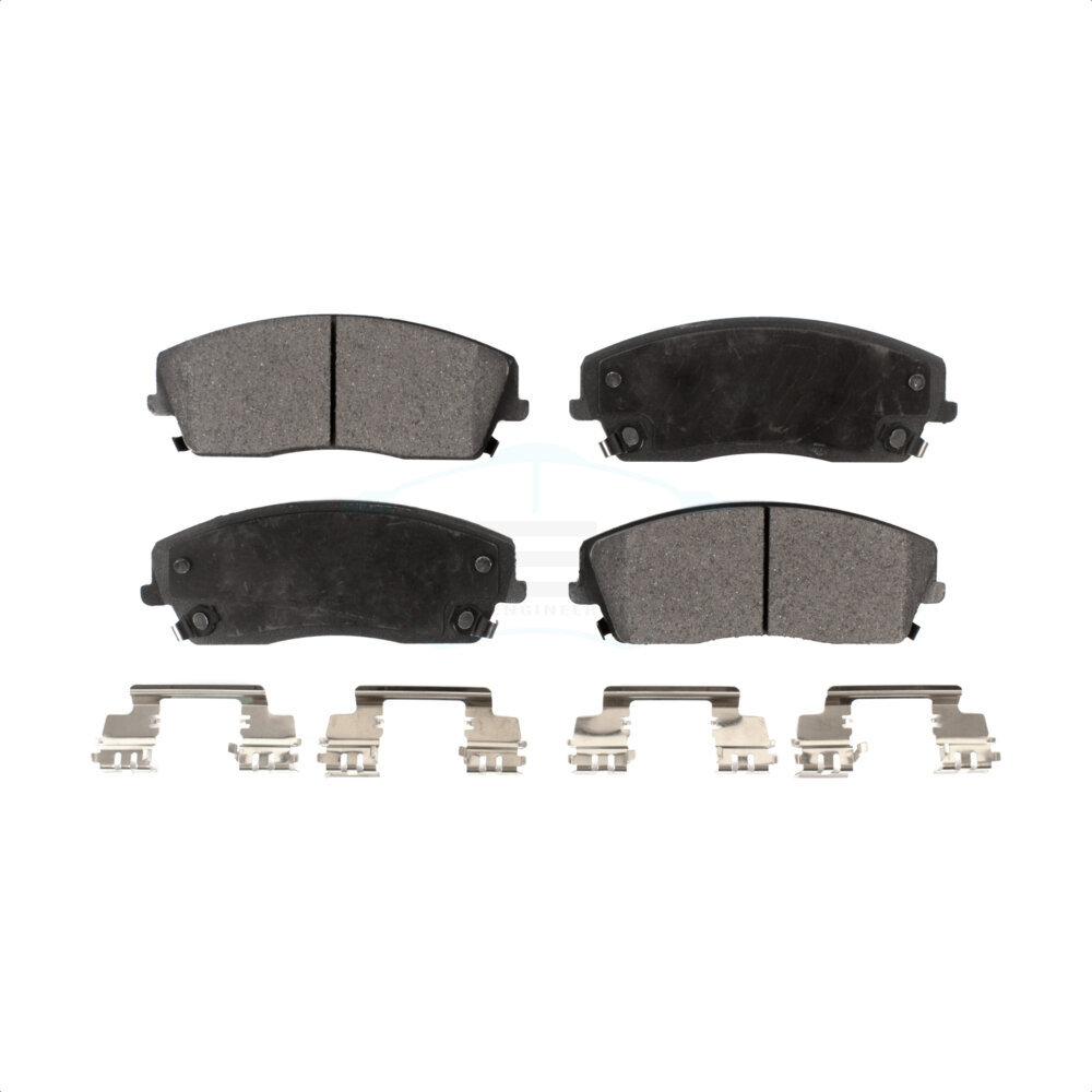 Front Ceramic Disc Brake Pads TEC-1056 For Dodge Charger Chrysler 300 ...