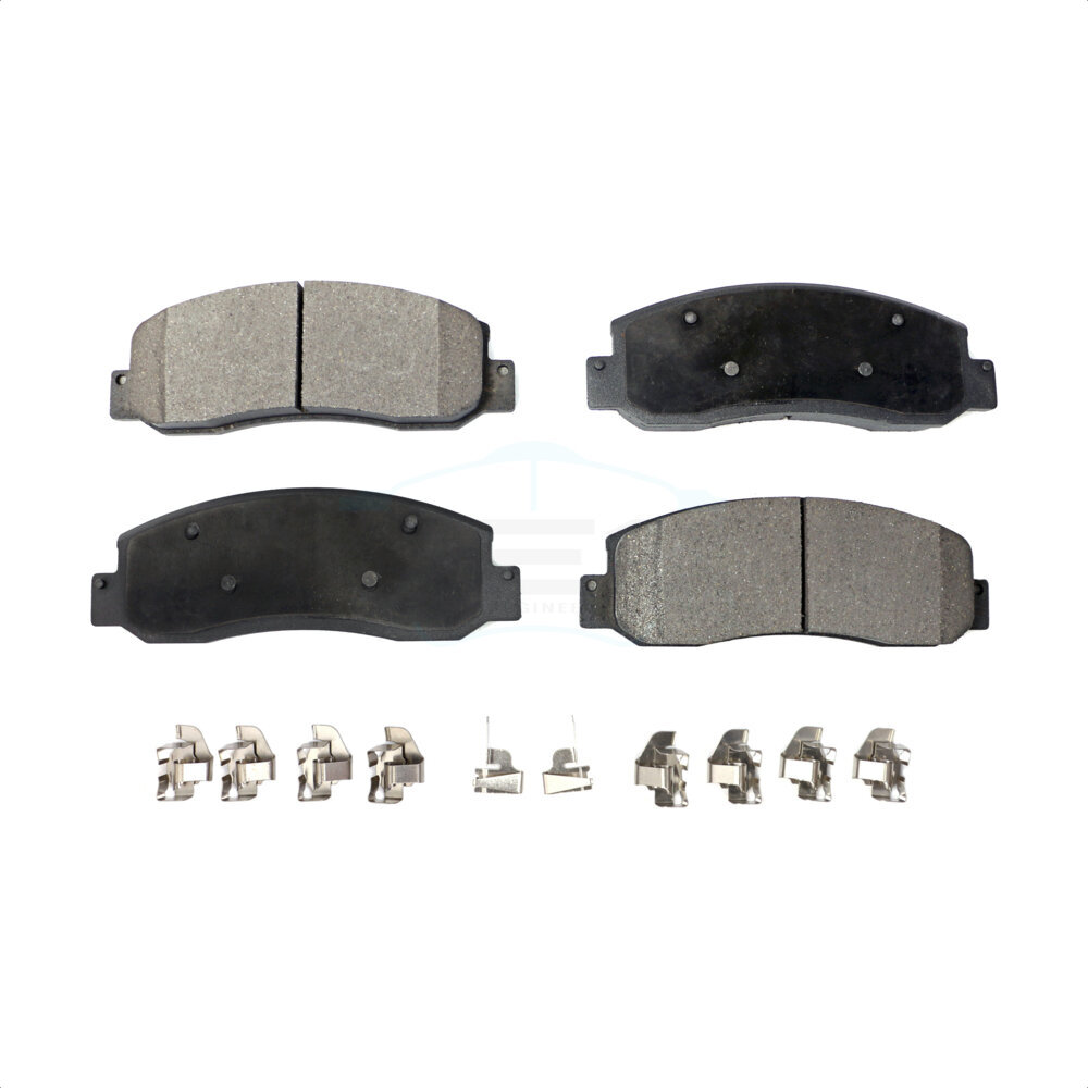 Front Ceramic Disc Brake Pads TEC-1069 For Ford F-250 Super Duty F-350 ...