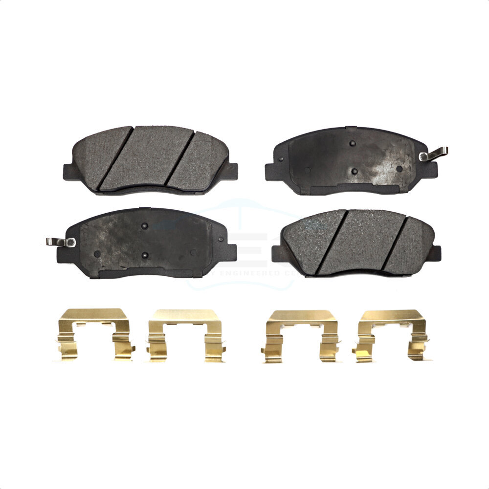 Front Ceramic Disc Brake Pads TEC-1202 For Hyundai Santa Fe Kia Sedona ...
