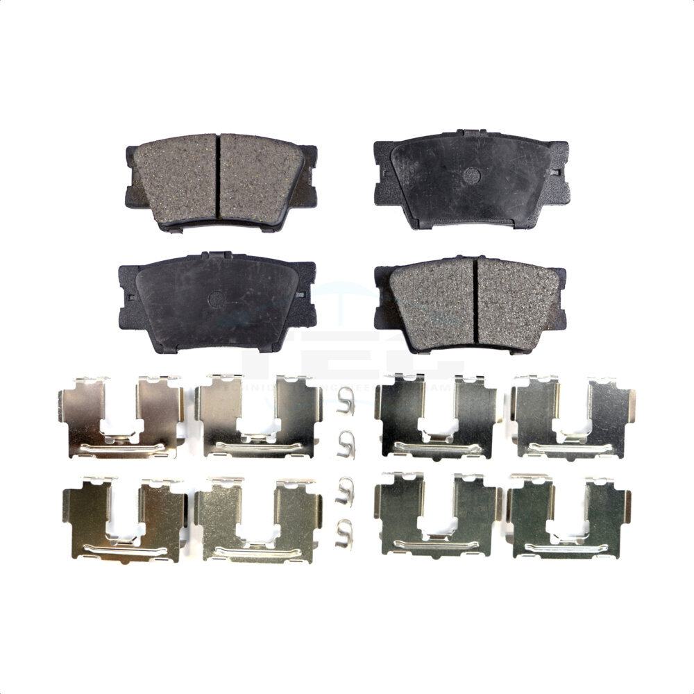 Rear Ceramic Disc Brake Pads TEC-1212 For Toyota Camry RAV4 Lexus ES350 Avalon Matrix ES300h ...