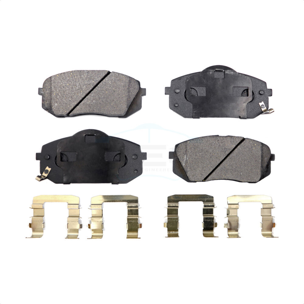 Front Ceramic Disc Brake Pads TEC-1295 For Hyundai Tucson Kia Sonata ...