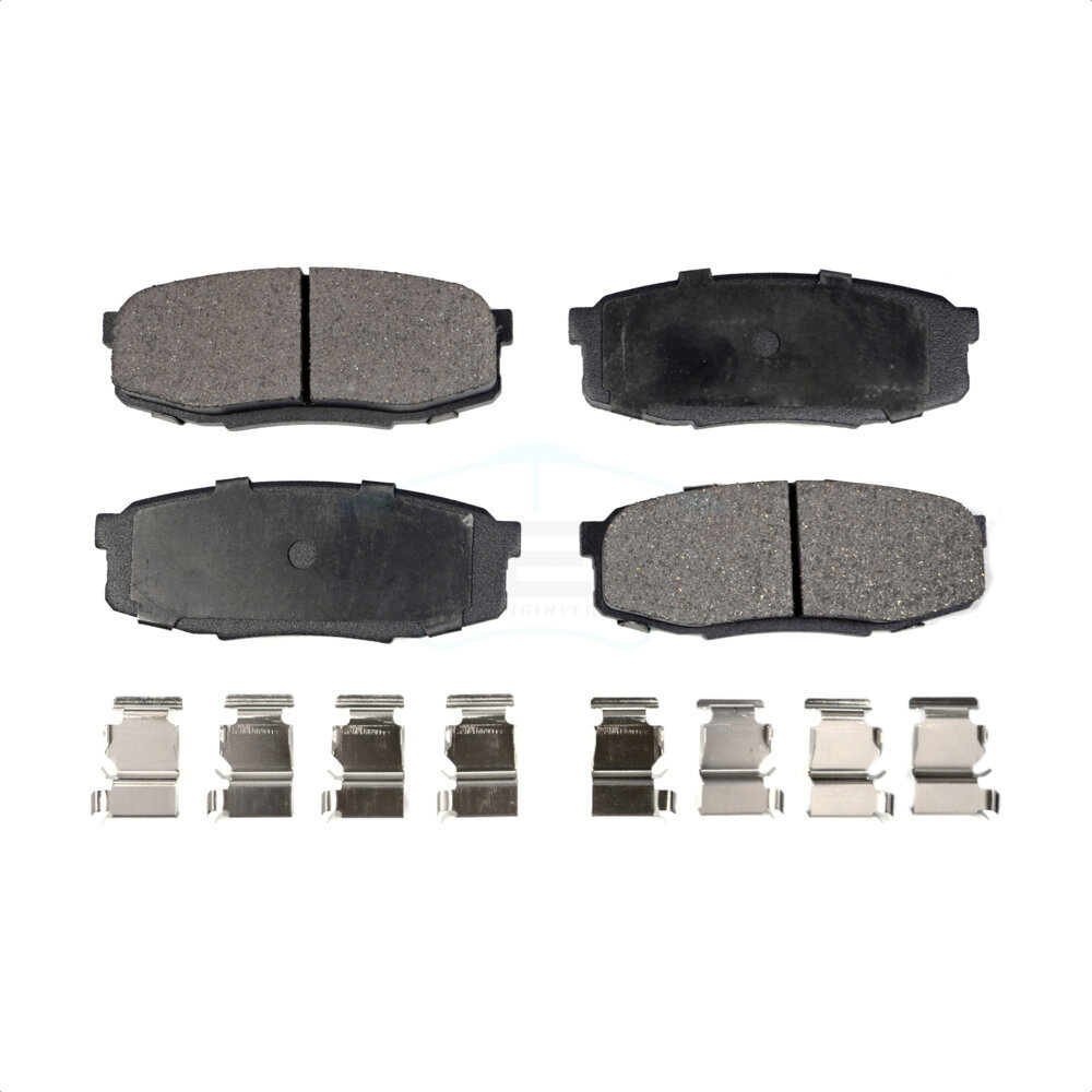 Rear Ceramic Disc Brake Pads TEC-1304 For Toyota Tundra Sequoia Lexus ...