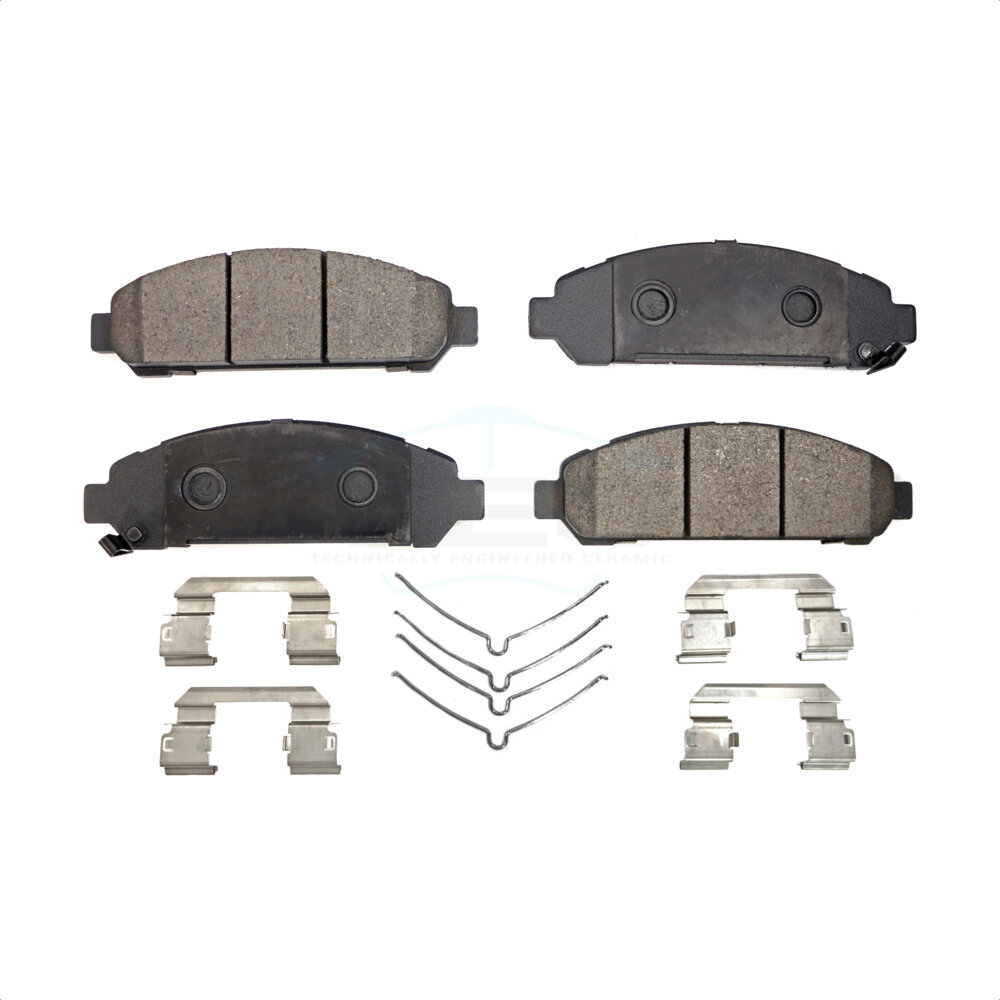 Front Ceramic Disc Brake Pads TEC-1401 For 2009-2016 Toyota Venza – Fordon