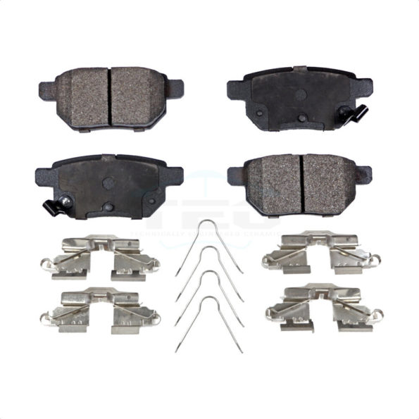 Rear Ceramic Disc Brake Pads TEC-1423 For Toyota Corolla Prius Scion xB ...