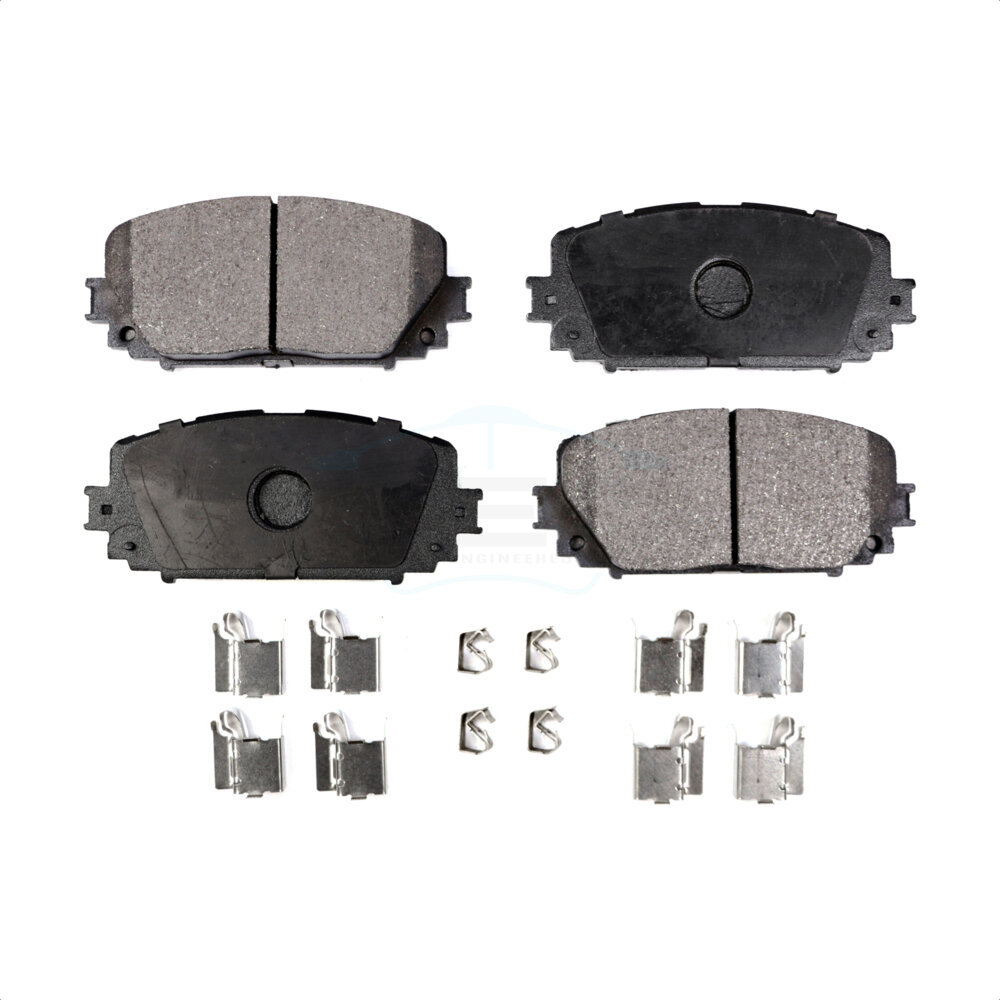Front Ceramic Disc Brake Pads TEC-1628 For Toyota Yaris – Fordon