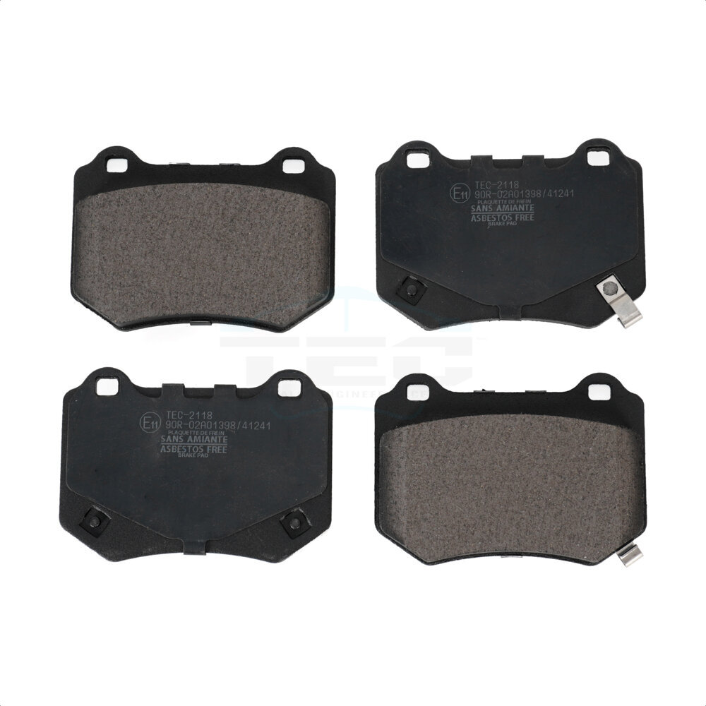 Rear Ceramic Disc Brake Pads TEC-2118 For 2018-2021 Subaru WRX STI – Fordon