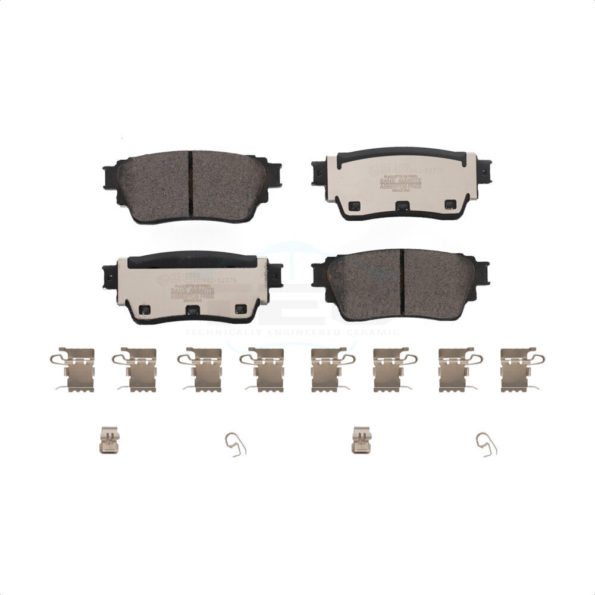 Rear Ceramic Disc Brake Pads TEC-2200 For Nissan Altima INFINITI ...