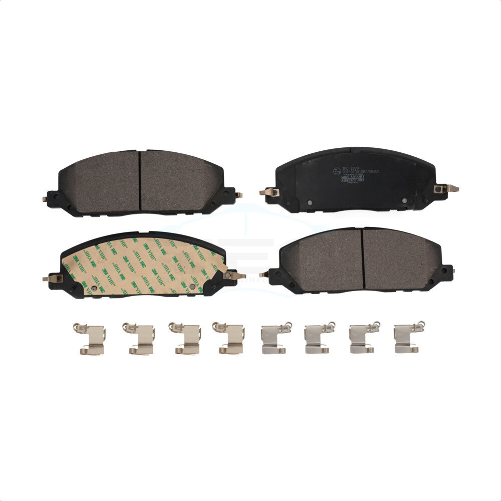 Front Ceramic Disc Brake Pads TEC-2229 For Ford Explorer Lincoln ...