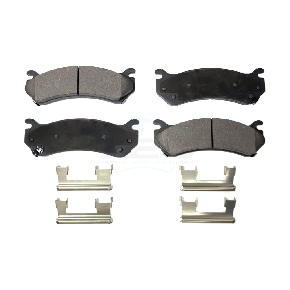 Ceramic Disc Brake Pads TEC-785 For Chevrolet Silverado 1500 GMC 2500 ...