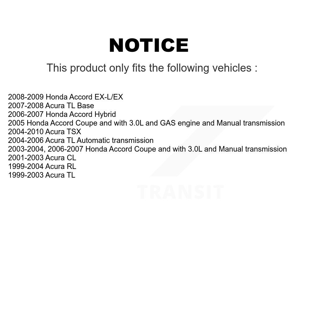 Front Ceramic Disc Brake Pads TEC-787 For Honda Accord Acura TL TSX RL ...