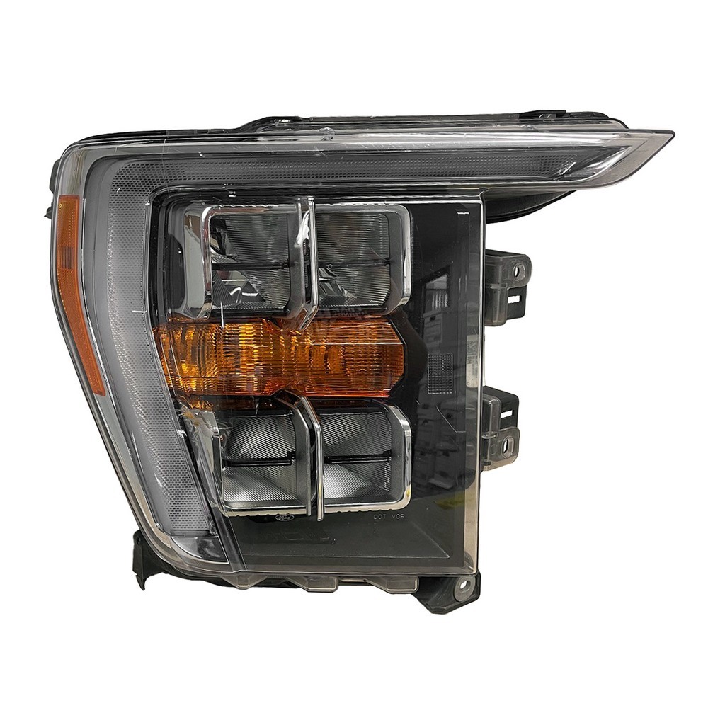 Right Headlamp assy composite LED; Reflector Type – FORD F-150 2021 ...