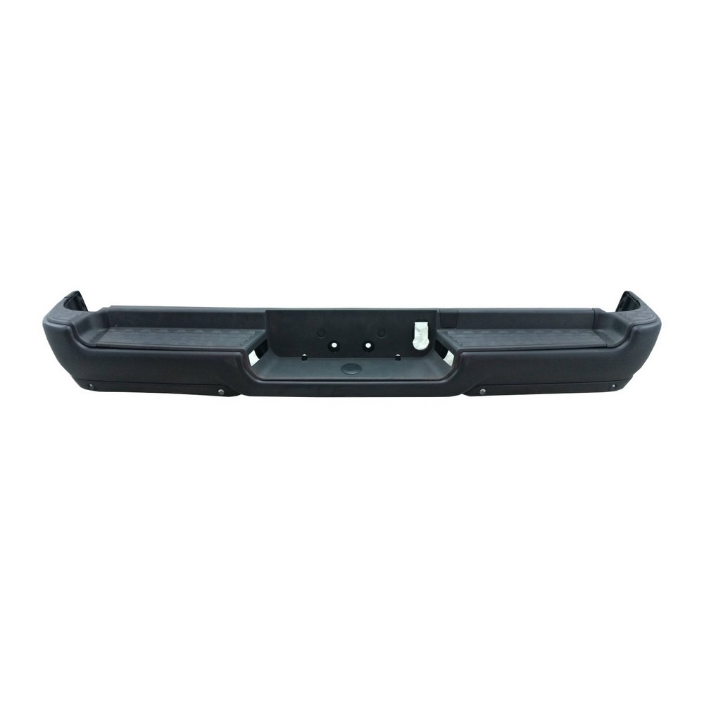 Rear bumper assembly REBEL; Single Exh; w/o Adv Park; w/Parking Sensor ...