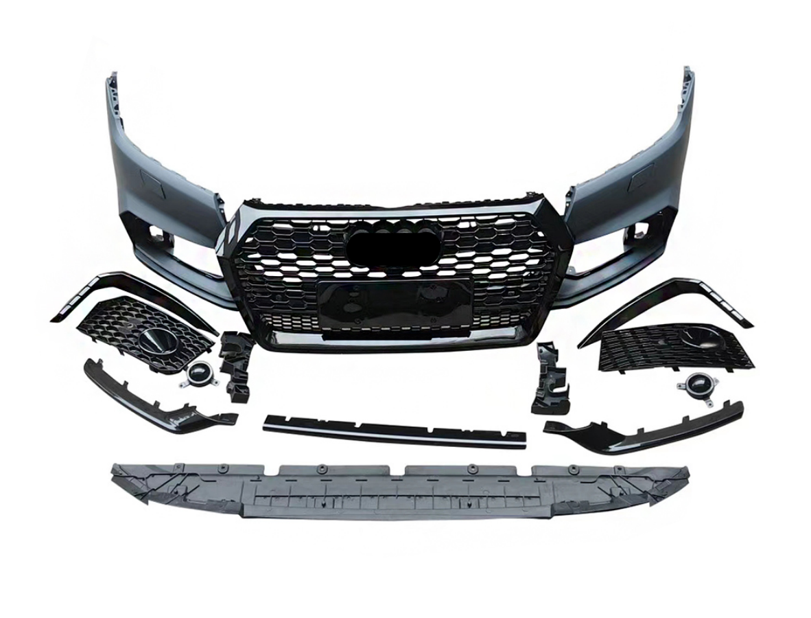 Audi Q5 SQ5 B9 2018-2020 Front Bumper Conversion to RSQ5 Style Look ...