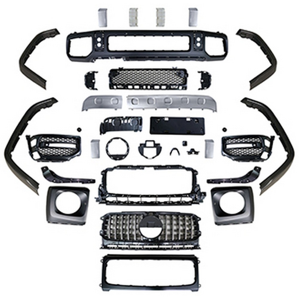 Mercedes Benz G-Class W463 2019-2024 Front Bumper Conversion to G63 AMG ...
