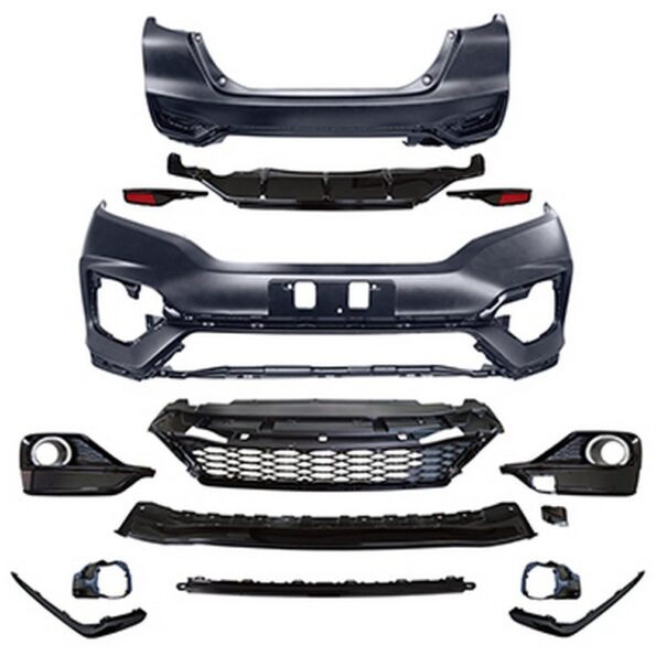 Honda Fit 2015-2020 Front Rear Bumper Conversion Body Kit to RS Style ...