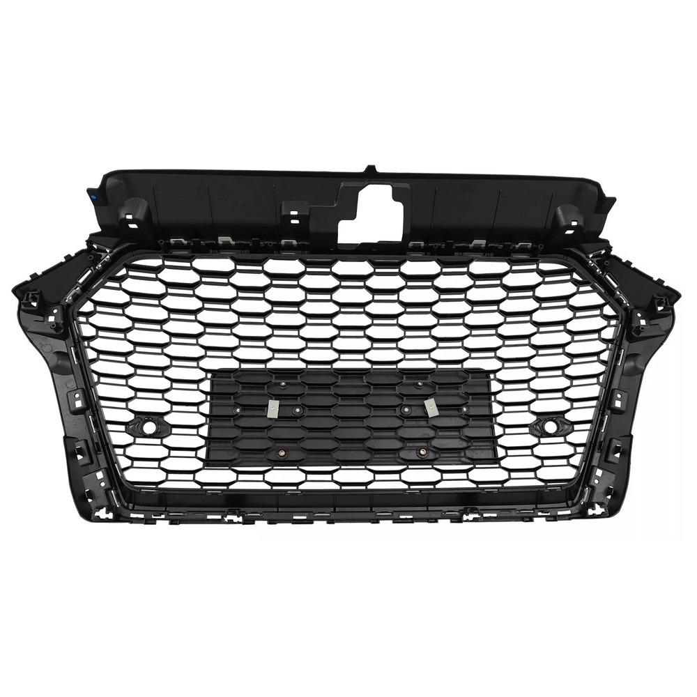 Audi A3 S3 8V 2017-2020 RS3 Style Front Grille Honeycomb with Black Trim – Fordon