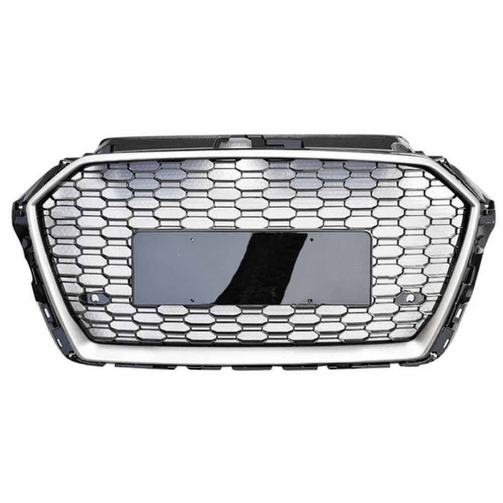 Audi A3 S3 8V 2017-2020 RS3 Style Front Grille Honeycomb with Chrome Trim – Fordon