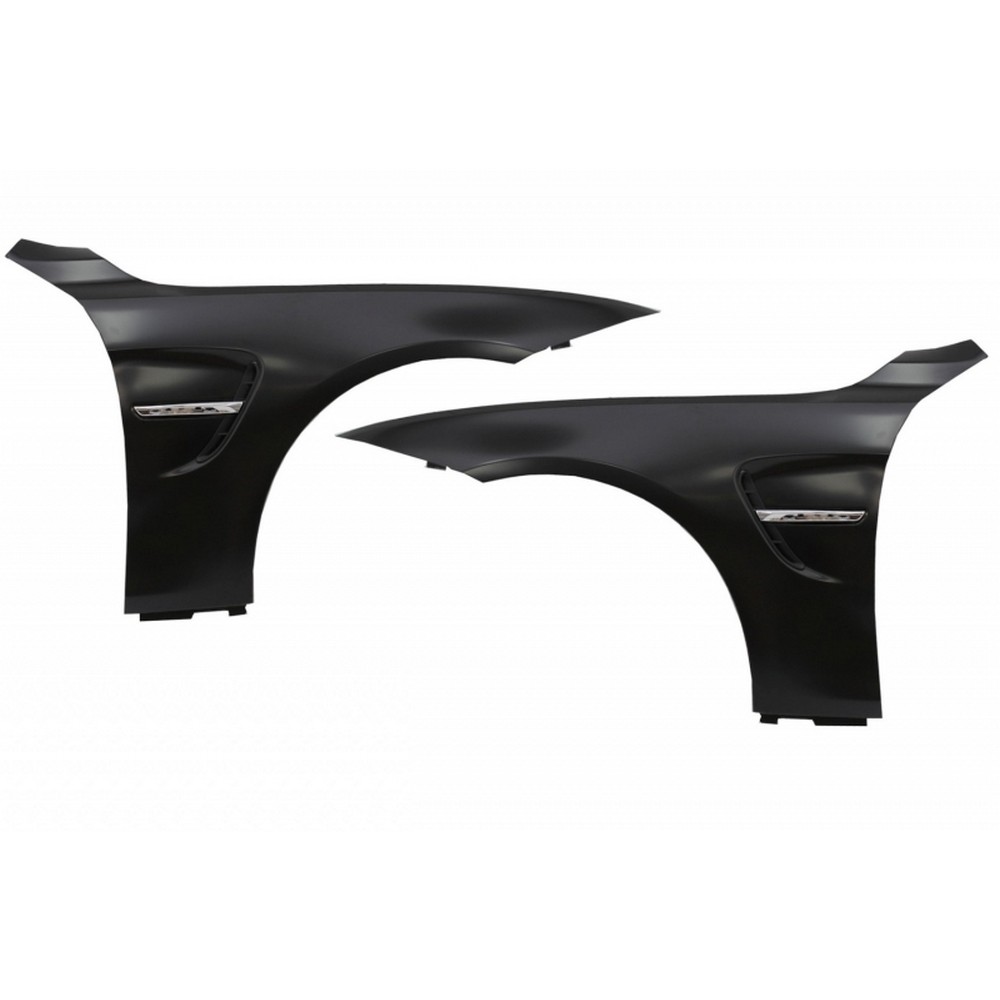 BMW 4 Series F32 F33 F36 2014-2020 Left & Right Fender Steel M4 Style ...